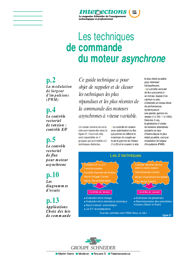 (PDF) Guide technique de commande du moteur asynchrone