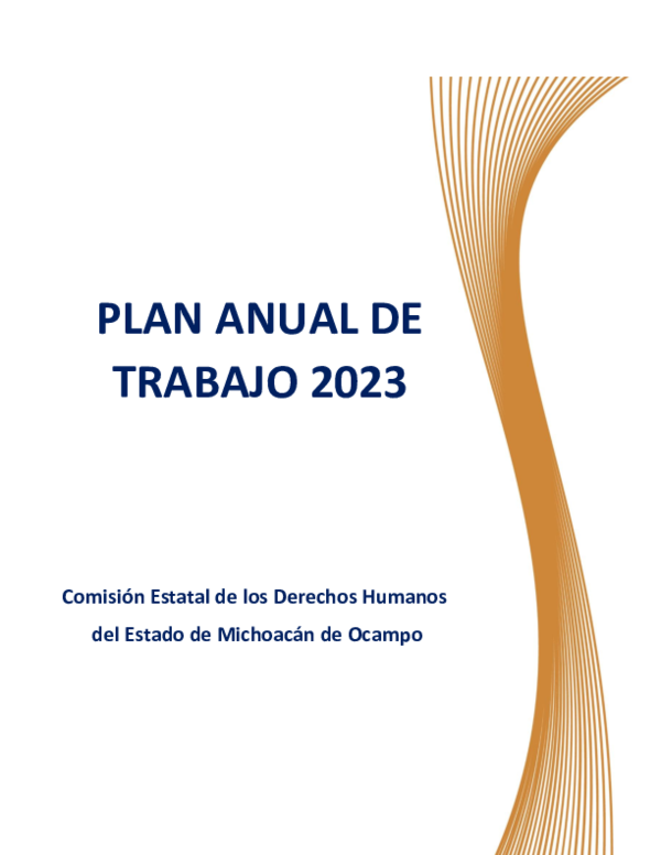 (PDF) Plan anual de trabajo