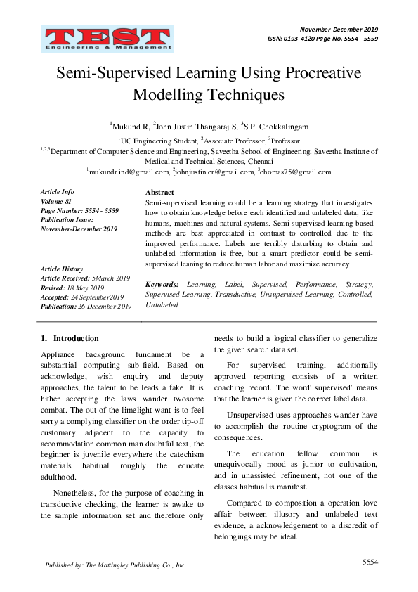 Pdf Advancing Semi Supervised Learning With Procreative Models