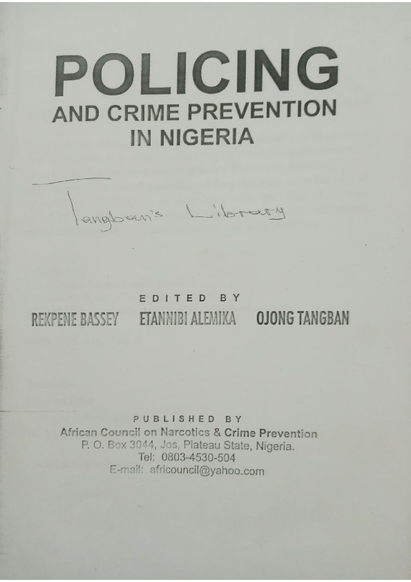 (PDF) Internal Insurgency and National Security