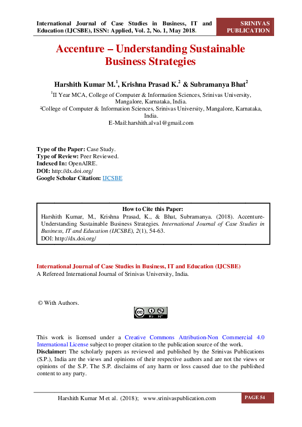 (PDF) Accenture – Understanding Sustainable Business Strategies