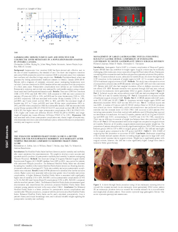 (PDF) 167 the Enhanced Modified Frailty Index Score is a Better Predictor for Postoperative ...