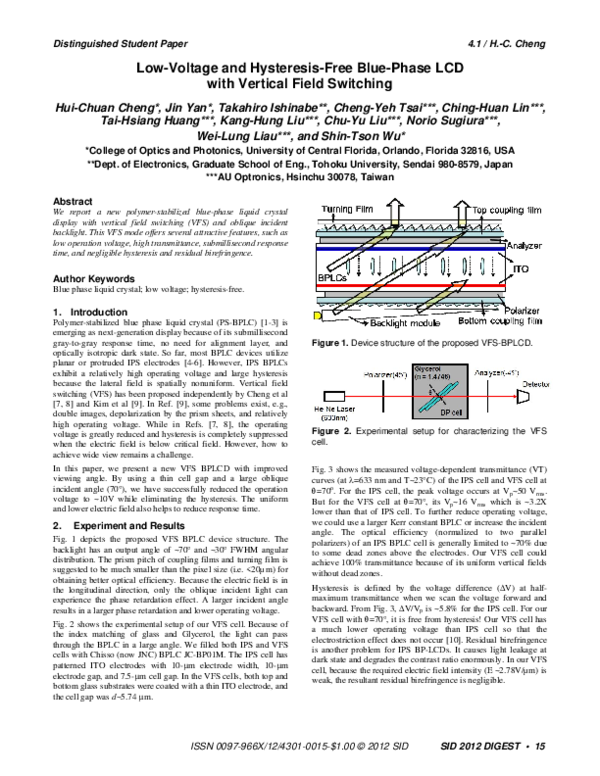 (PDF) 4.1: Distinguished Student Paper : Low-Voltage and Hysteresis ...