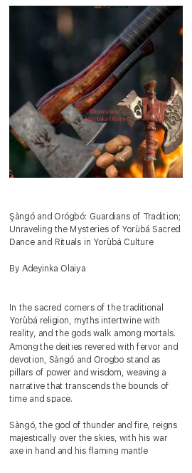 (PDF) Şàngó and Orógbó: Guardians of Tradition; Unraveling the Mysteries…