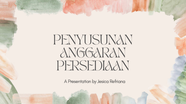 (PDF) PPT PENYUSUNAN ANGGARAN PERSEDIAAN
