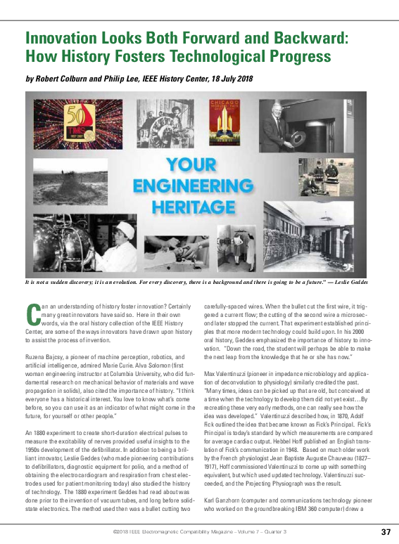 (PDF) Innovation looks both forward and backward: How history fosters ...