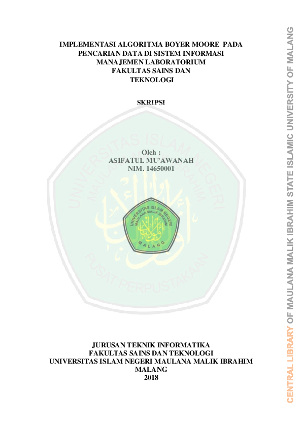 (PDF) Implementasi Algoritma Boyer Moore pada pencarian data di sistem ...