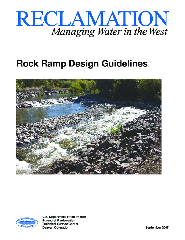 (PDF) Rock ramp design guidelines