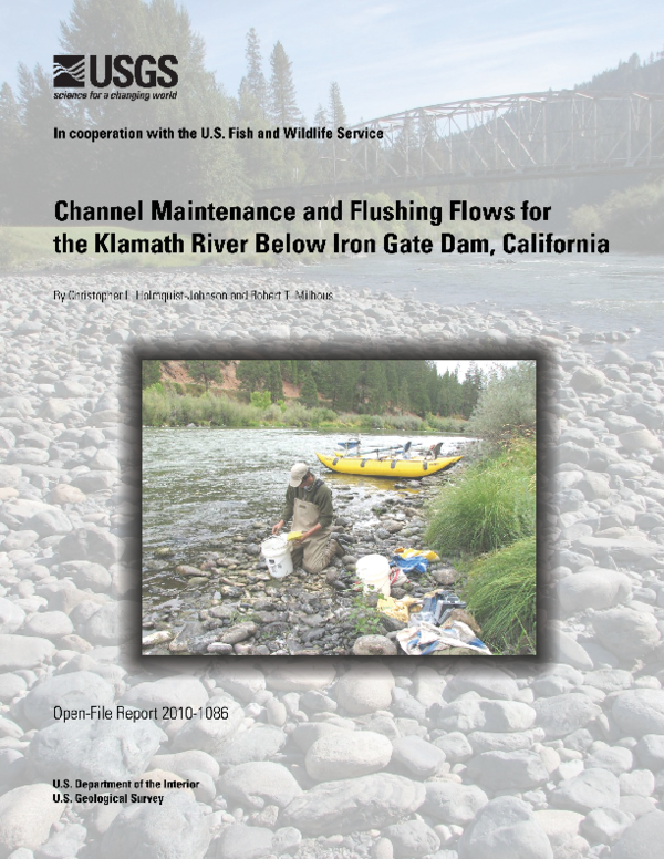 (PDF) Channel Maintenance and Flushing Flows for the Klamath River ...