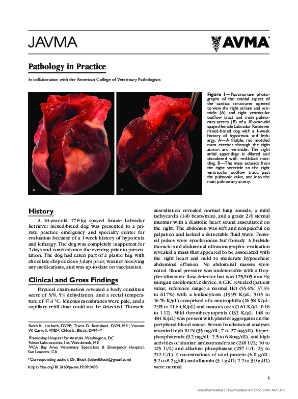 (PDF) Pathology in Practice