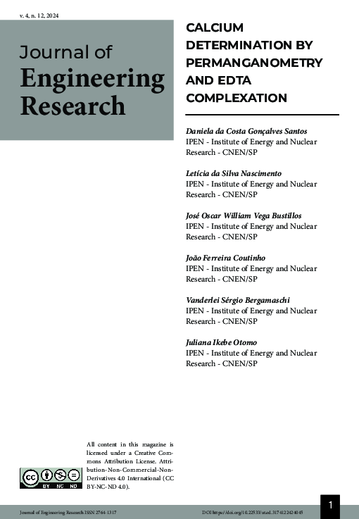 (PDF) CALCIUM DETERMINATION BY PERMANGANOMETRY AND EDTA COMPLEXATION ...
