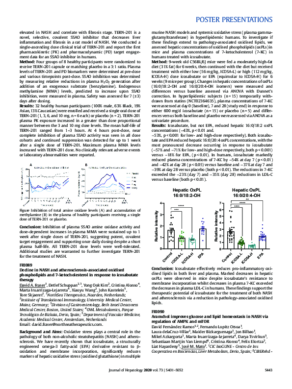 (PDF) Aramchol improves glucose and lipid homeostasis in NASH via ...