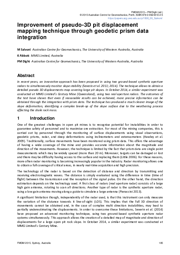 (PDF) Improvement of pseudo-3D pit displacement mapping technique ...
