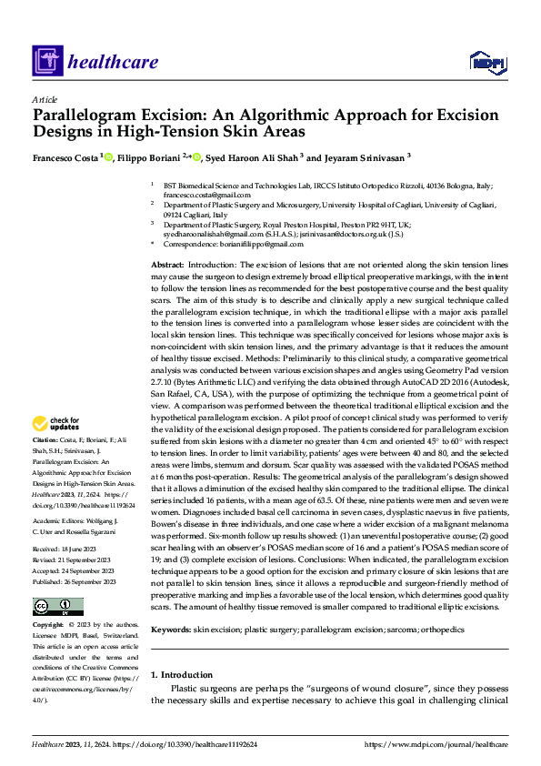 (PDF) Parallelogram Excision: An Algorithmic Approach for Excision ...