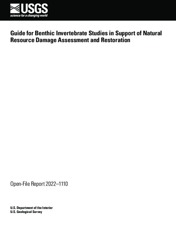 (PDF) Guide for benthic invertebrate studies in support of Natural ...