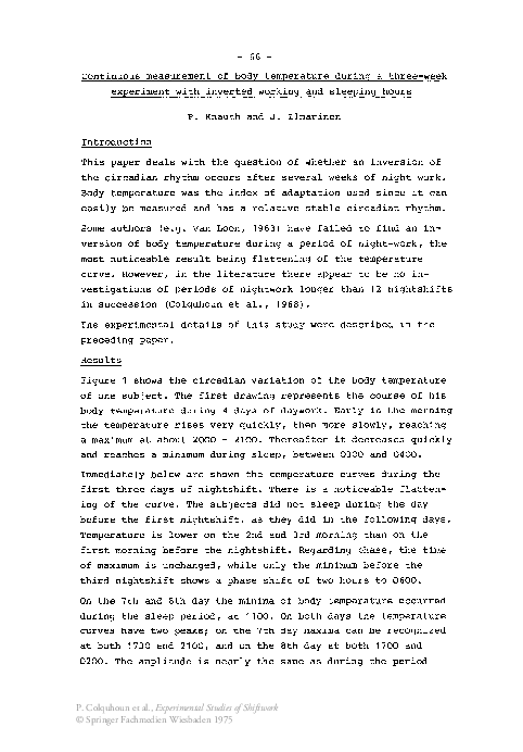 (PDF) Continuous measurement of body temperature during a three-week ...