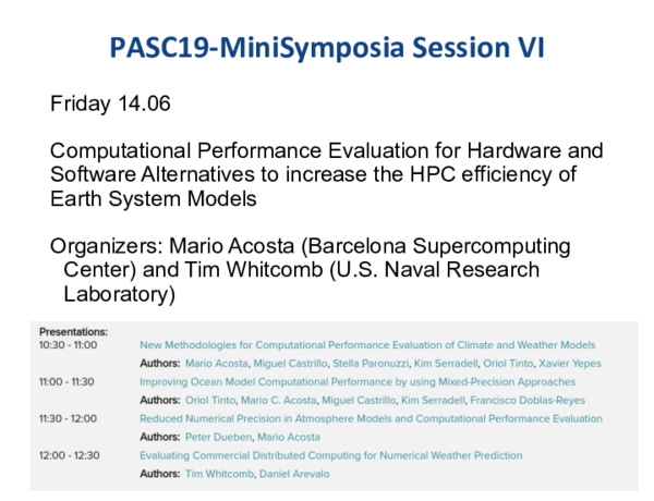 (PDF) New Methodologies for Computational Performance Evaluation of ...