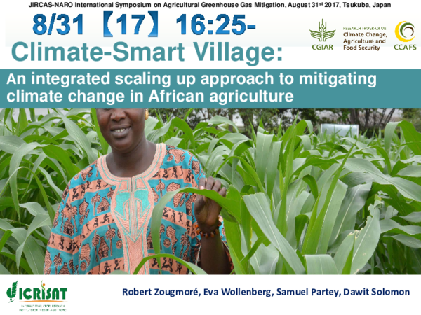 (PDF) Climate-Smart Village: An Integrated Scaling Up Approach to ...