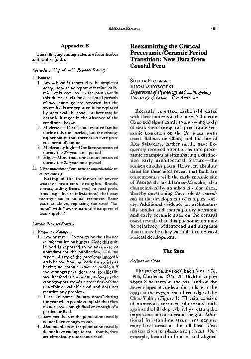 (PDF) Reexamining the Critical Preceramic/Ceramic Period Transition ...