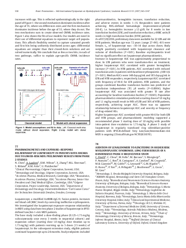 (PDF) Addition of Lenalidomide to Azacitidine in Higher Risk ...