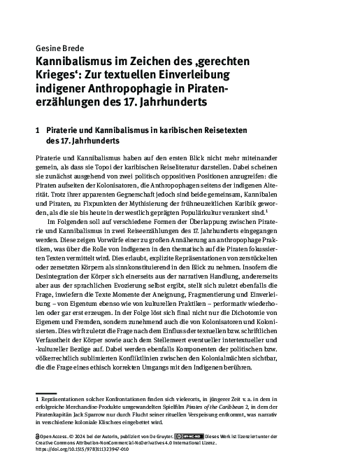 (PDF) Kannibalismus im Zeichen des ‚gerechten Krieges': Zur textuellen ...