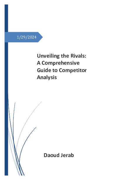 (PDF) Unveiling the rivals a comprehensive guide to competitor analysis