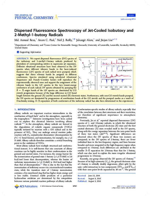 (PDF) Dispersed fluorescence spectroscopy of jet-cooled FeCl2: A ...