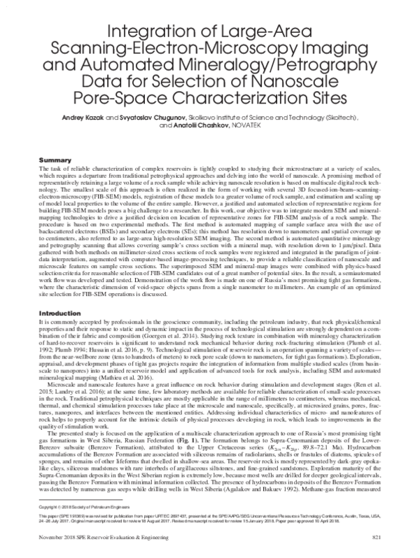 (PDF) Integration of Large-Area Scanning-Electron-Microscopy Imaging ...