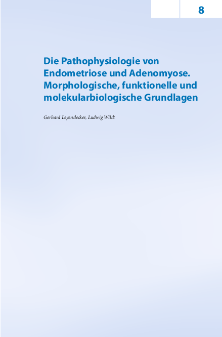 (PDF) Die Pathophysiologie von Endometriose und Adenomyose ...