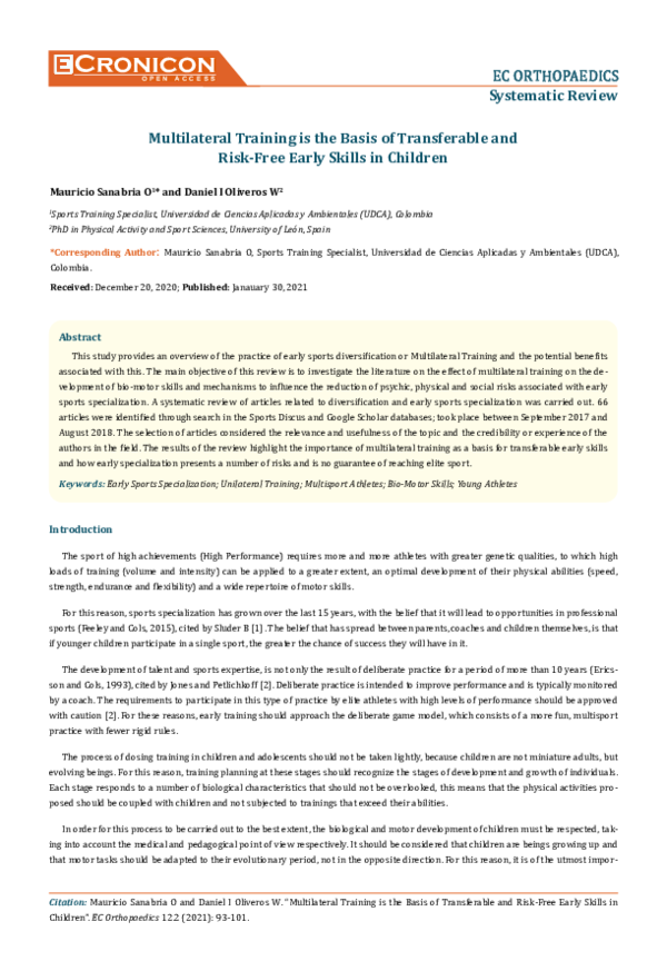 (PDF) Multilateral Training is the Basis of Transferable and Risk-Free ...