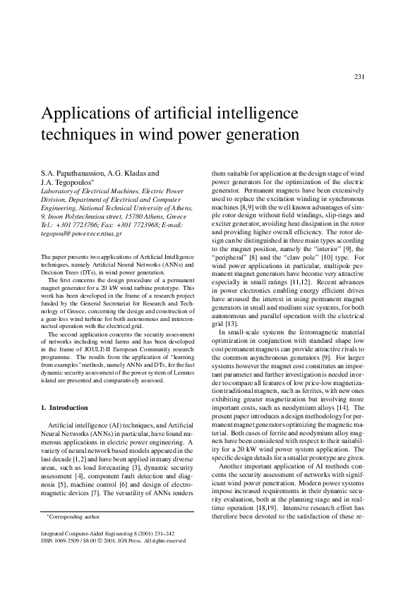 (PDF) Applications of Artificial Intelligence Techniques to Component‐Based Modular Building ...