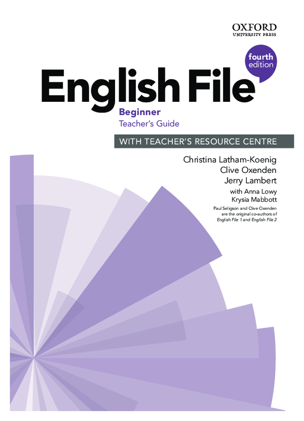 (PDF) EF4 Beginner Teacher’s Guide