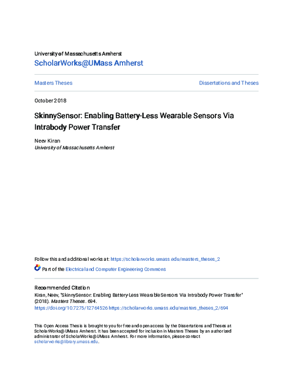 (PDF) SkinnySensor: Enabling Battery-Less Wearable Sensors Via ...