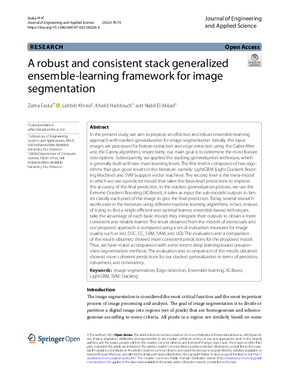 (PDF) A robust and consistent stack generalized ensemble-learning ... (PDF) A robust and consistent stack generalized ensemble-learning ...