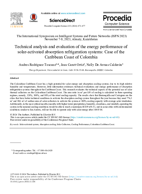 (PDF) Technical analysis and evaluation of the energy performance of ...