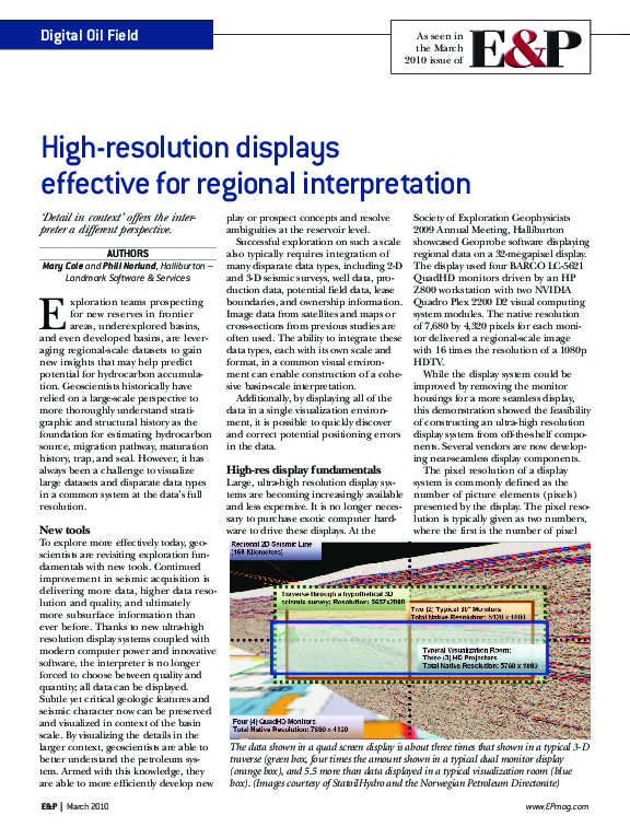 (PDF) High-resolution displays effective for regional interpretation