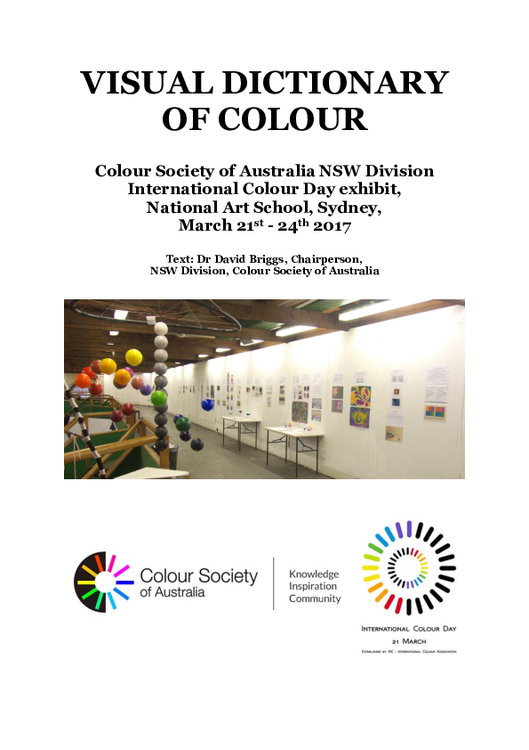 (PDF) Visual Dictionary of Colour (PDF) Visual Dictionary of Colour