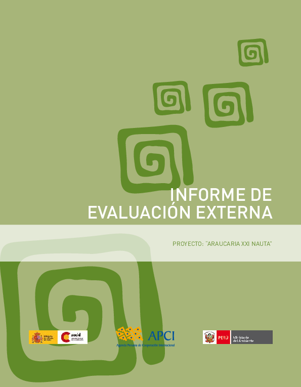 (PDF) INFORME DE EVALUACIÓN EXTERNA | Olga Del Carpio - Academia.edu