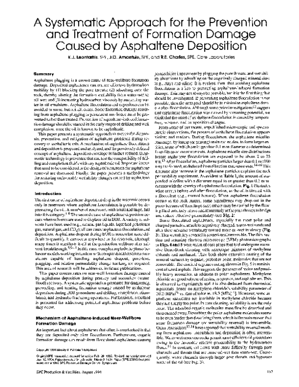 (PDF) A Systematic Approach for the Prevention and Treatment of ...