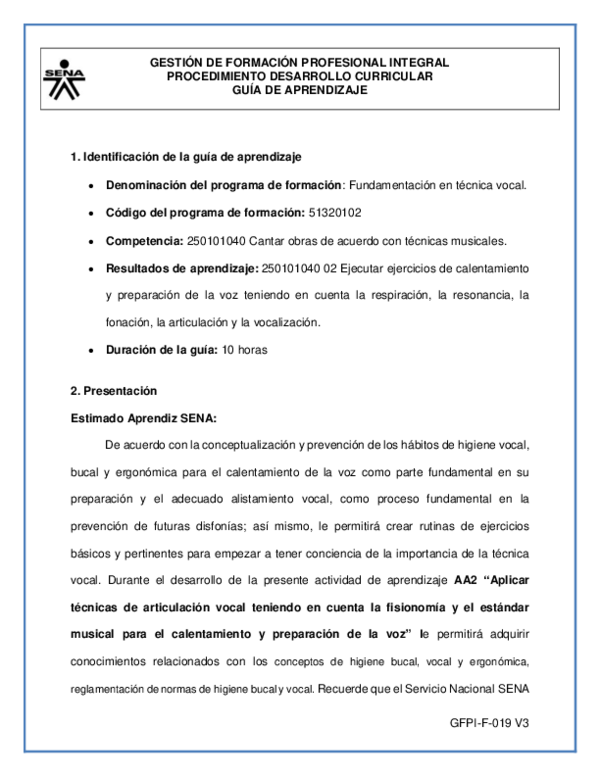 (PDF) GESTIÓN DE FORMACIÓN PROFESIONAL INTEGRAL PROCEDIMIENTO DESARROLLO CURRICULAR GUÍA DE ...
