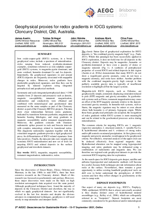 (PDF) Geophysical proxies for redox gradients in IOCG systems ...