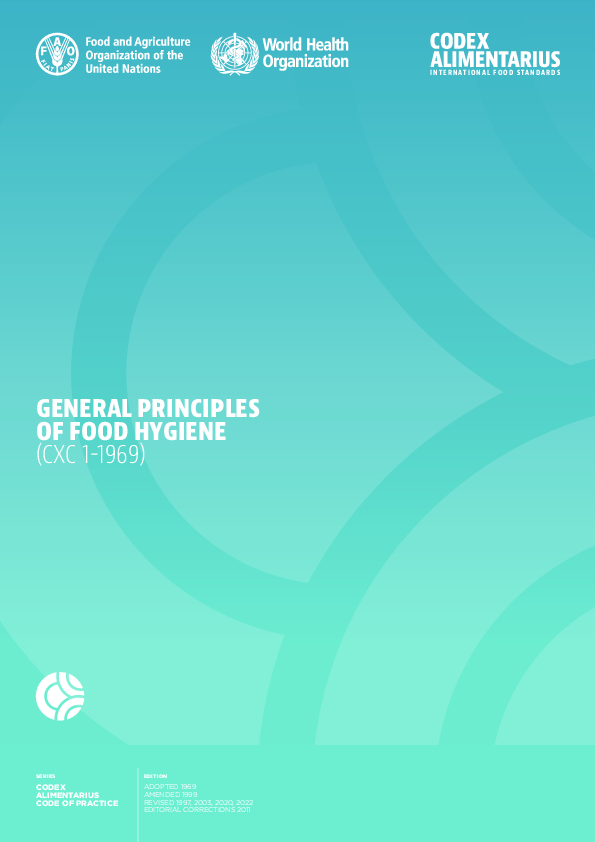 (PDF) General principles of food hygiene