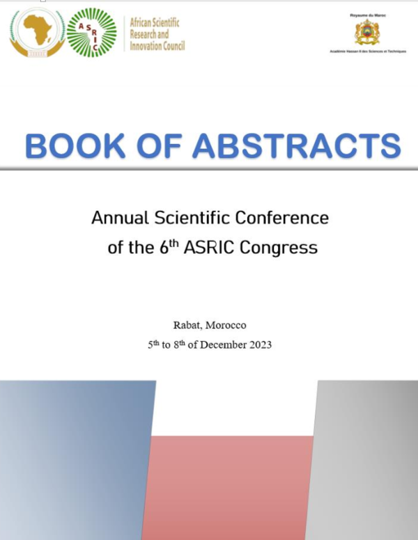 (PDF) Book of Abstracts Annual Scientific Conference of the 6th ASRIC ...