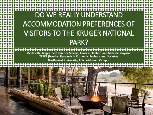 (PDF) Do we really understand accommodation preferences of visitors to ...