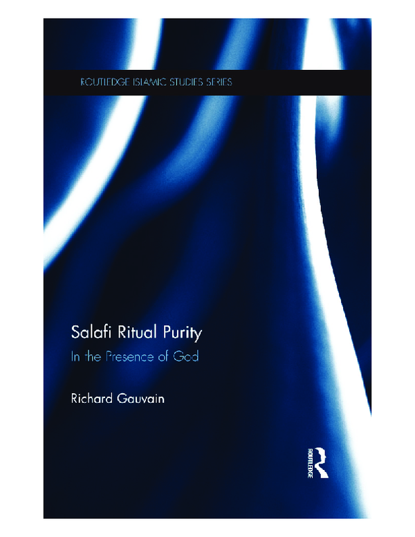 (PDF) Salafi Ritual Purity