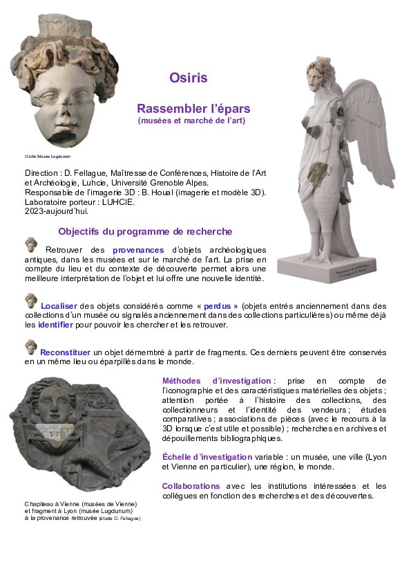 (PDF) Osiris affiche