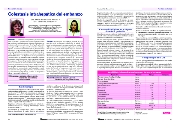 (PDF) Colestasis intrahepática del embarazo | Francisco Vizcaino ...