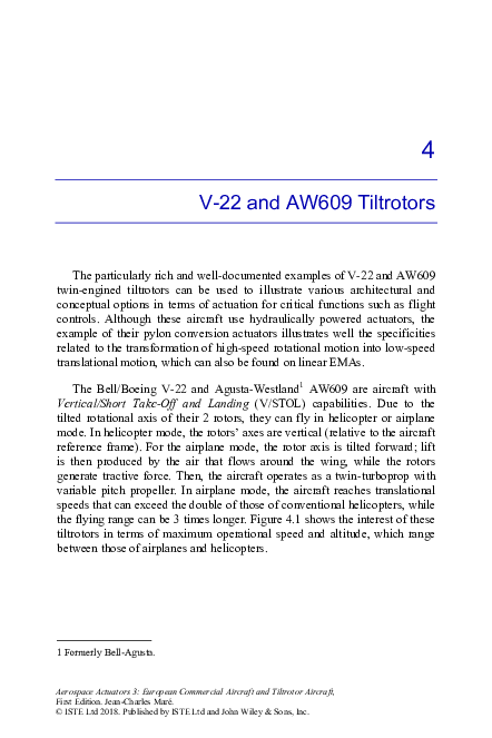 (PDF) Aerospace Actuators 3 - European Commercial Aircraft and ...