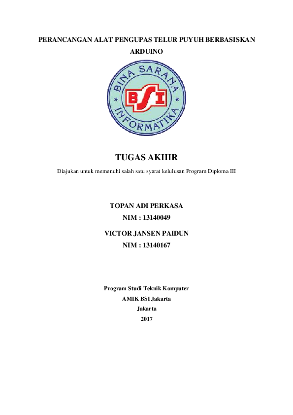 Pdf Perancangan Alat Pengupas Telur Puyuh Berbasiskan Arduino
