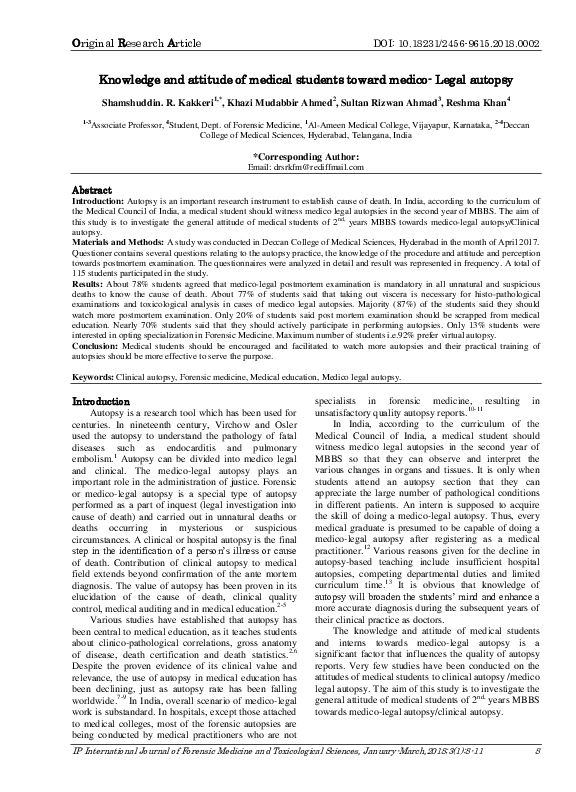 (PDF) Knowledge and Attitude of Medical Students towards Hepatitis B Infection
